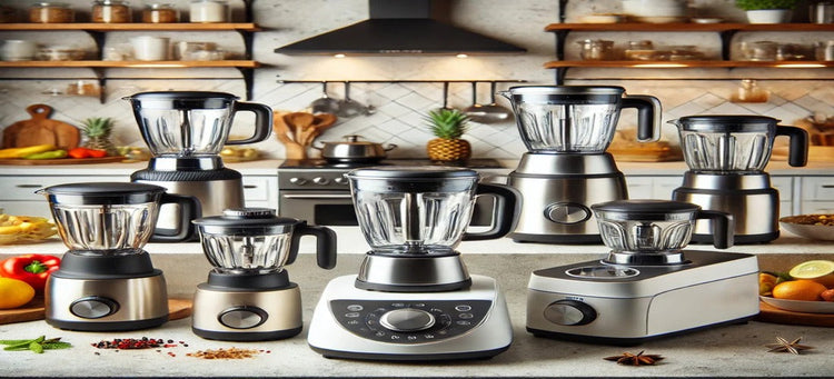 Types of Mixers Grinders and Their Uses