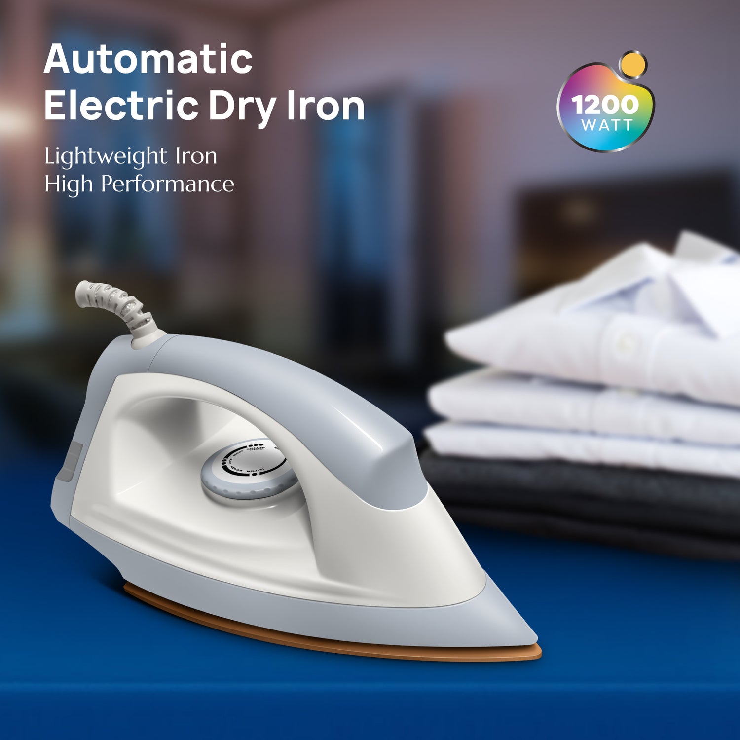 Dry Iron Box with Automatic Shut‑Off | Wipro Appliances